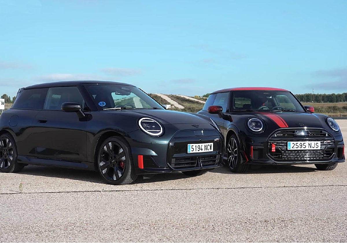Mini John Cooper Works: probamos las versiones 100% eléctrica y de ...