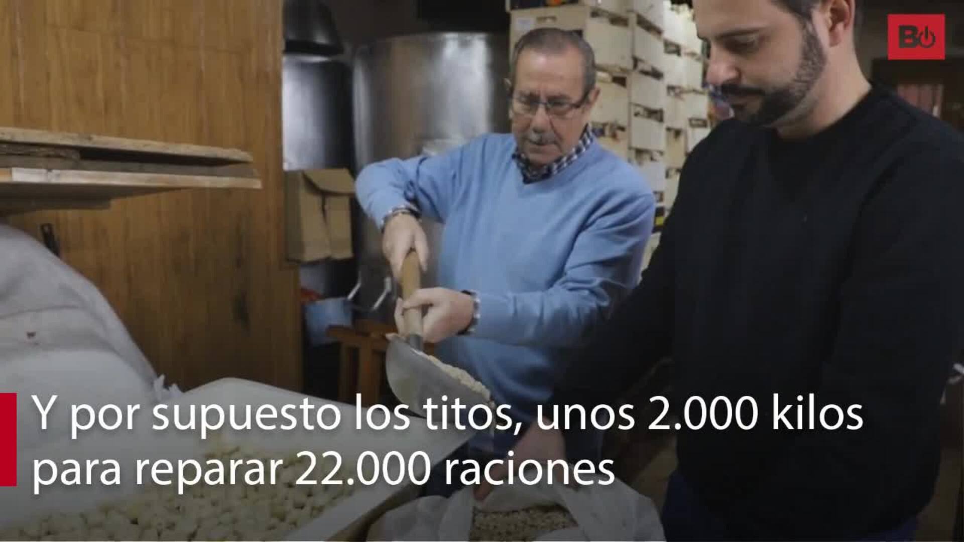 Todo listo para celebrar el reparto de los titos en Gamonal | BURGOSconecta