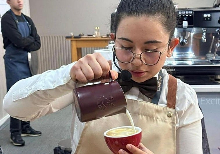 La estudiante de Burgos que ya es una de las mejores baristas de España ...