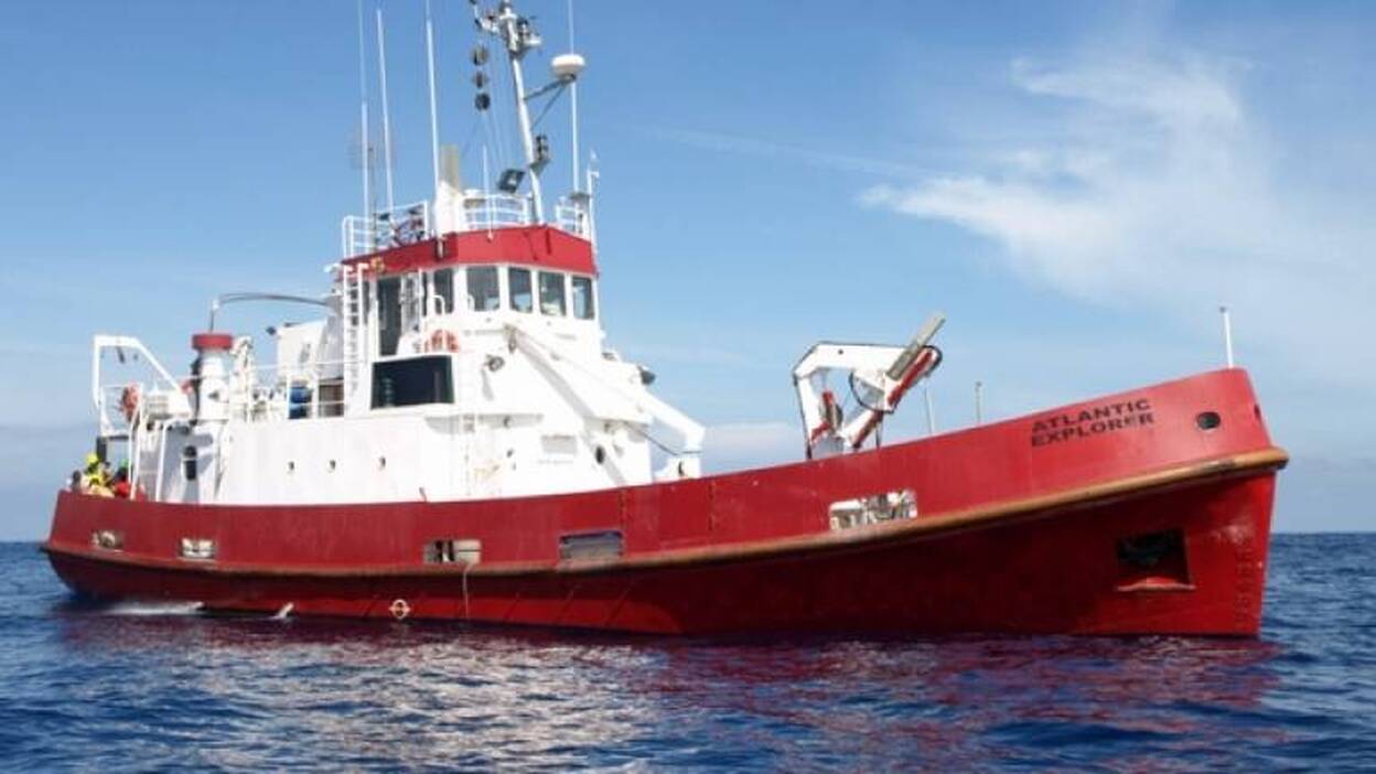 El buque "Atlantic Explorer" comienza a investigar sobre el Mar de las ...