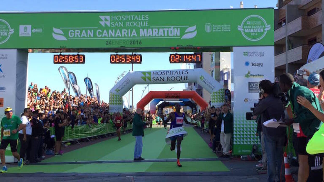 Julius Korir, de Kenia, gana el maratón grancanario | Canarias7