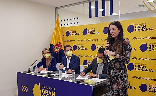 Irene Carrillo, al frente de Unidos por Gran Canaria en Santa Lucía ...