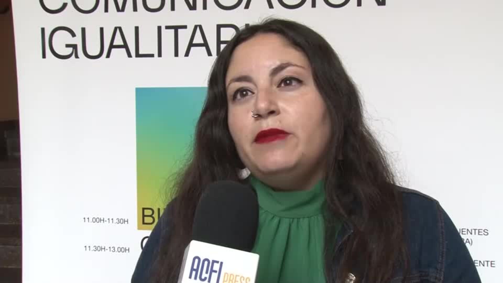 Laura Fuentes presenta las I Jornadas de Comunicación Igualitaria ...