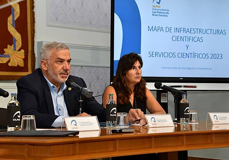 La ULPGC marca un «hito» con su mapa de infraestructuras científicas ...