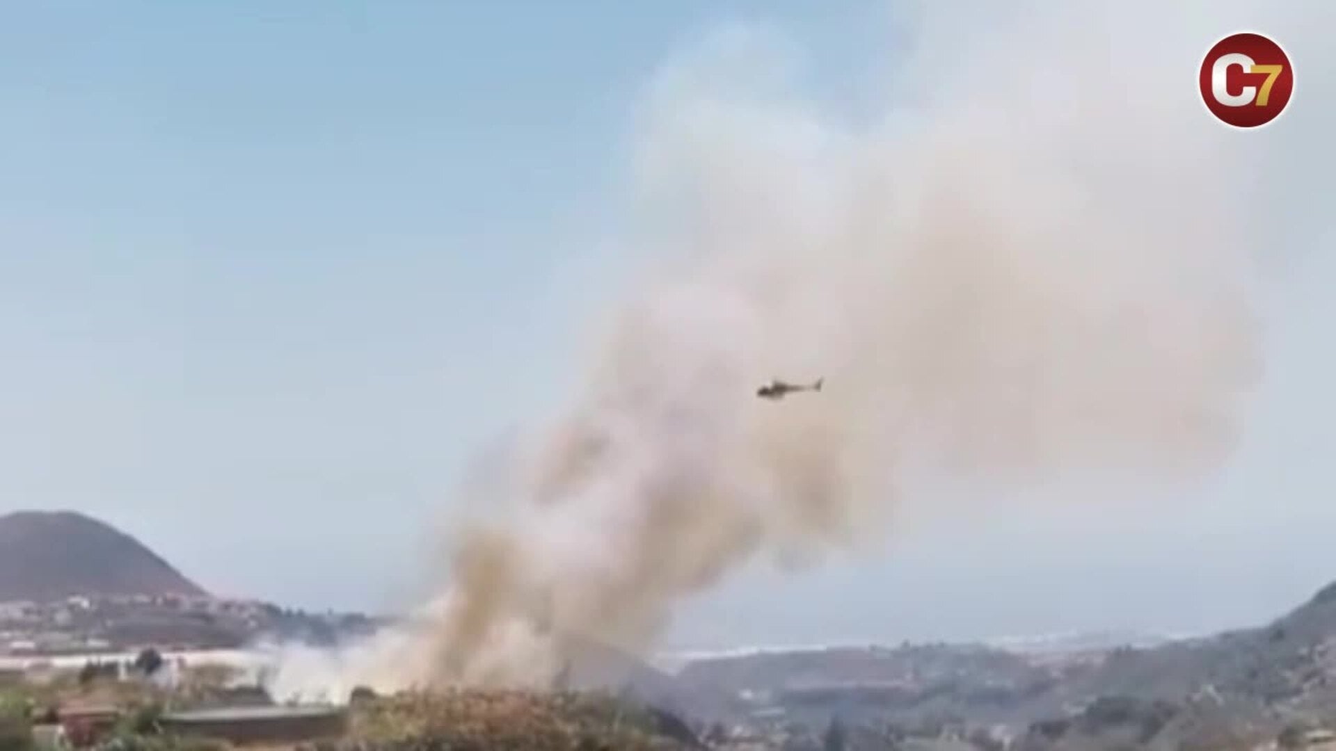 Sofocado el conato de incendio forestal en Valsequillo | Canarias7