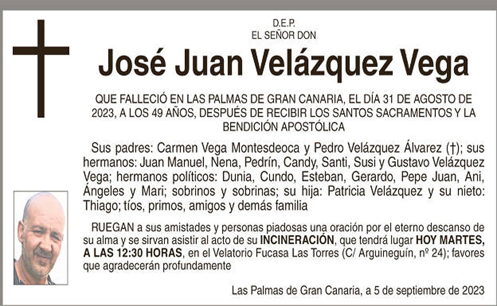 José Juan Velázquez Vega | Canarias7