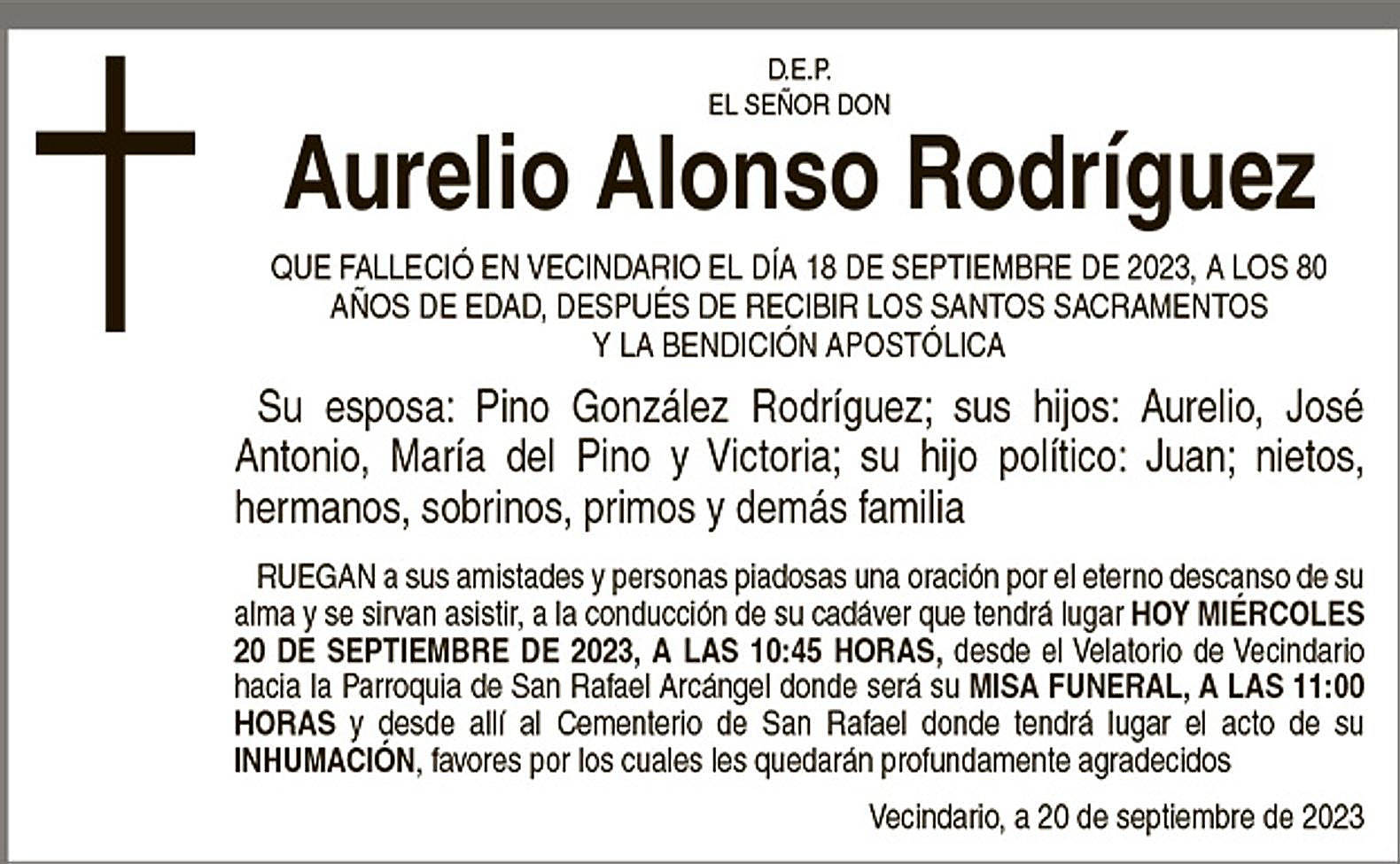 Aurelio Alonso Rodríguez | Canarias7
