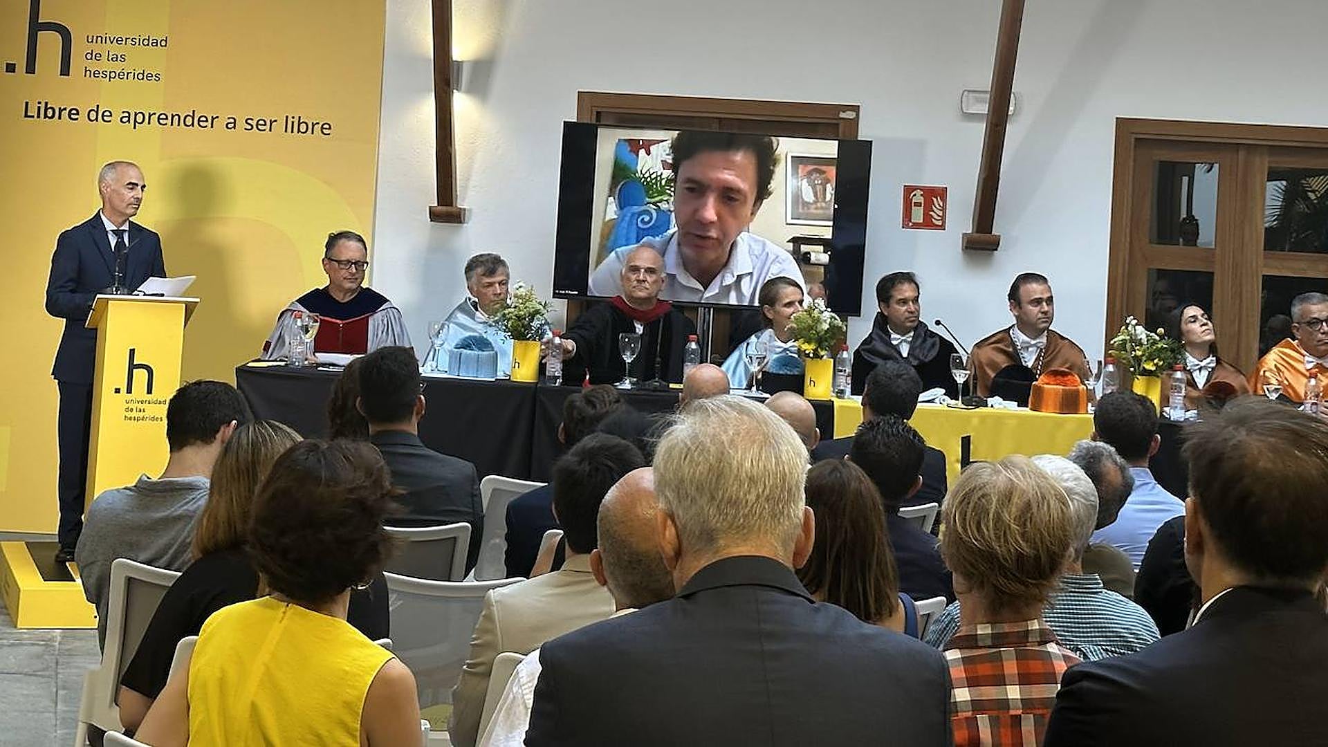 La Universidad de las Hespérides abre el curso 2023-2024 con un acto en su sede de Gran Canaria ...