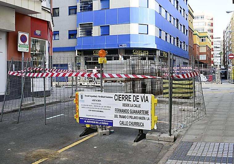 La obra de Fernando Guanarteme no se retomará hasta después del verano ...
