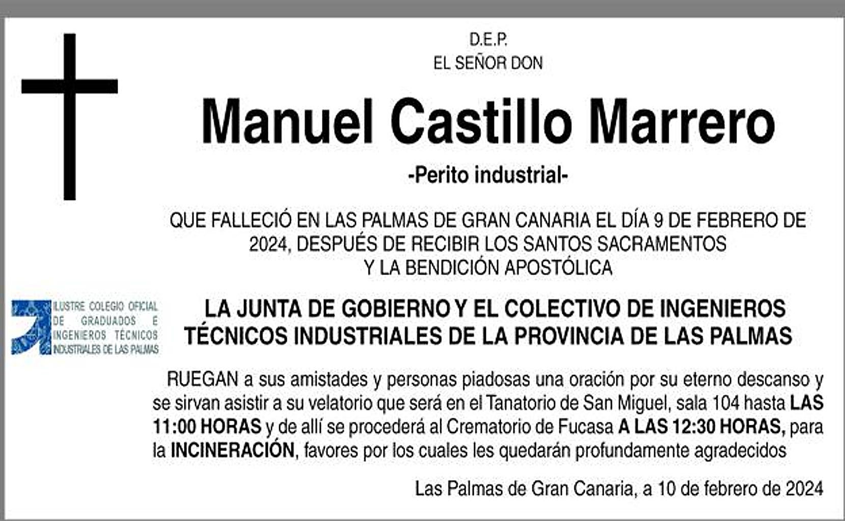 Manuel Castillo Marrero | Canarias7