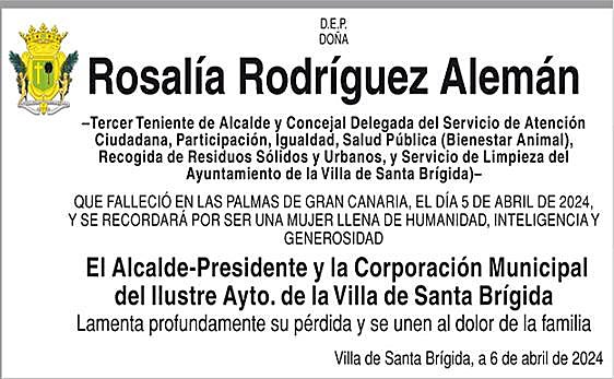 Rosalía Rodríguez Alemán | Canarias7