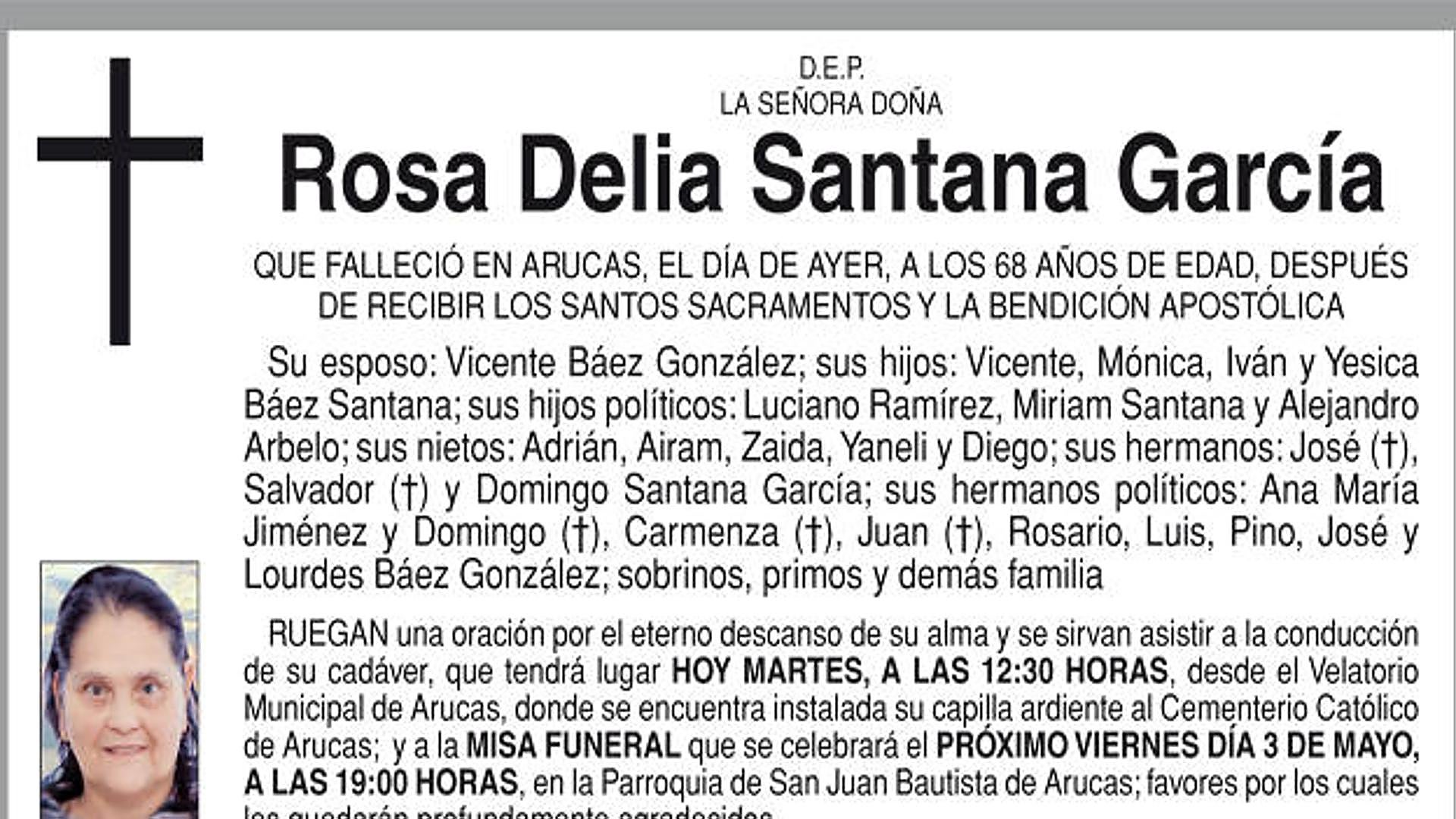 Rosa Delia Santana García | Canarias7
