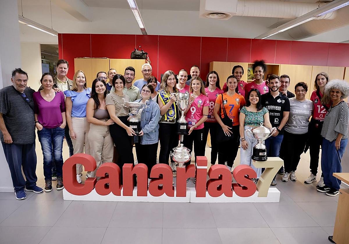 El CV Hidramar Gran Canaria presume de trofeos en CANARIAS7 | Canarias7