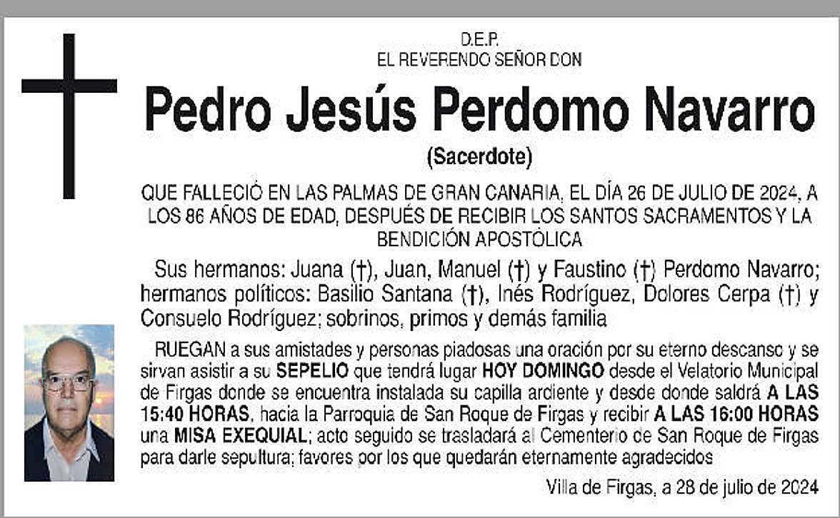 Pedro Jesús Perdomo Navarro | Diario de noticias de Gran Canaria y ...