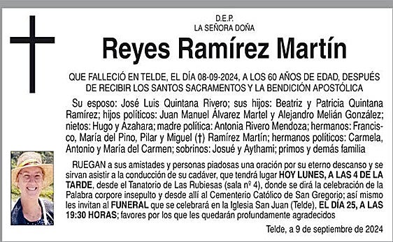 Reyes Ramírez Martín | Canarias7