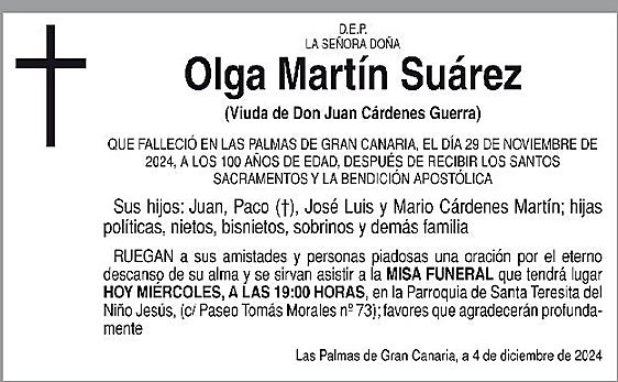 Olga Martín Suárez | Canarias7