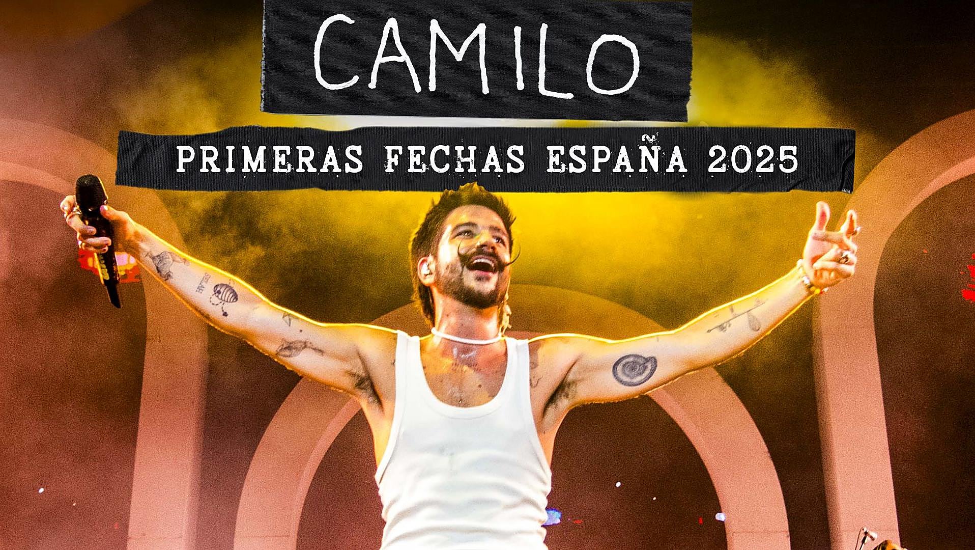 Camilo dará un concierto en el Gran Canaria Arena en agosto de 2025 ...