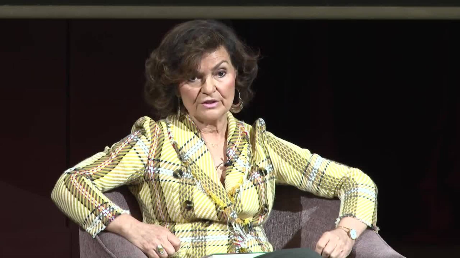 Carmen Calvo sobre 'Zorra': "Es una canción para ganar dinero y votos ...