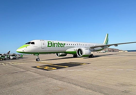 Binter incorpora un nuevo avión a su flota de reactores | Canarias7