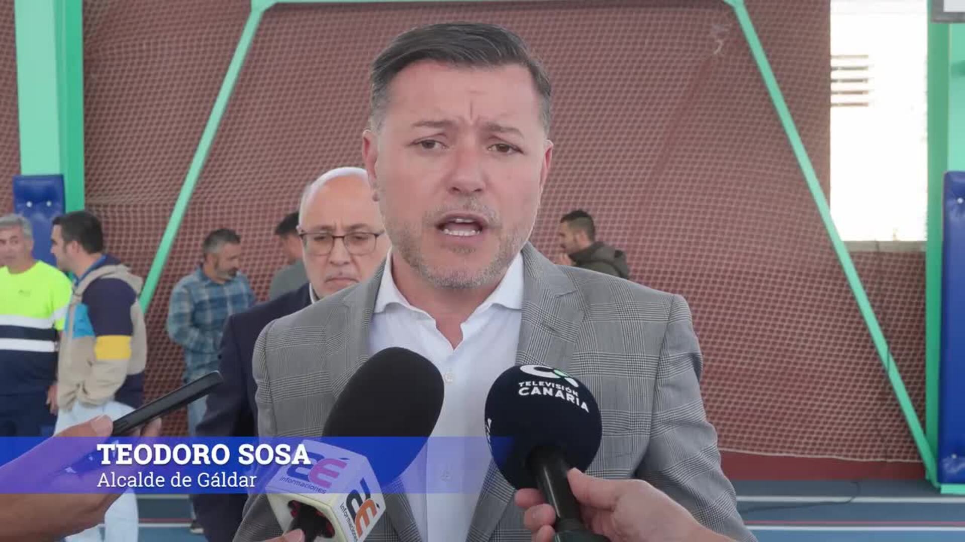 Gáldar inaugura la reforma integral de la cancha de Los Quintana ...