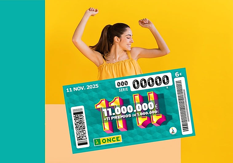 Resultados del sorteo 11 del 11 de la ONCE 2025 hoy, martes 11 de ...