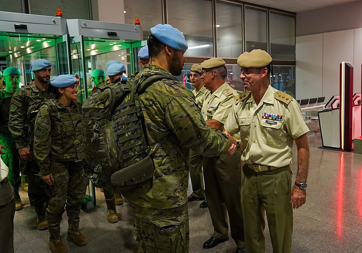 Regreso de la Brigada Líbano XLIII a territorio nacional | Canarias7