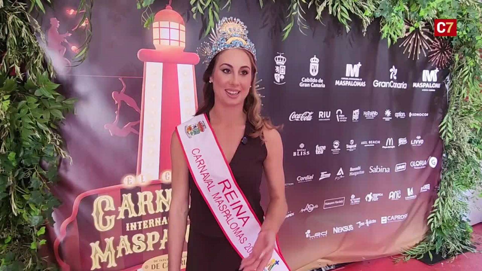 Estrella Jiménez, reina del carnaval de Maspalomas, cuenta cómo vivió ...