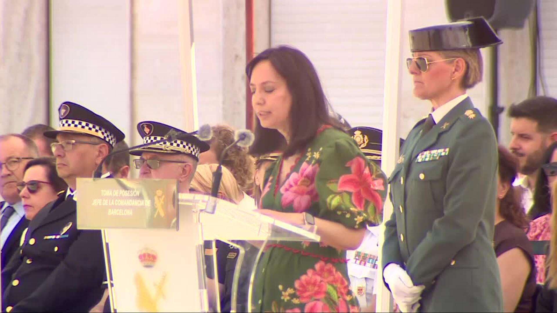 Cristina Moreno, primera mujer en ser jefa de la comandancia de la ...