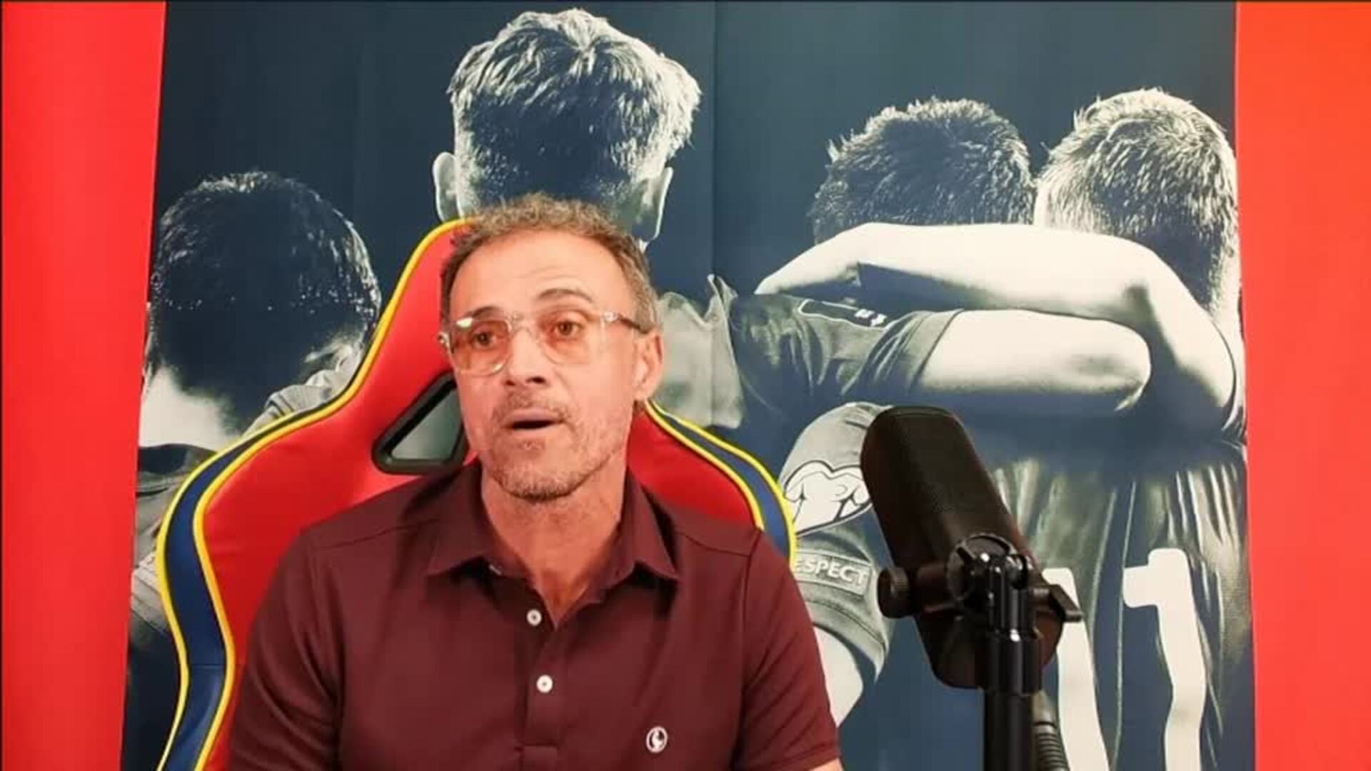 Luis Enrique: "Esta noche hemos hecho una barbacoa espectacular ...