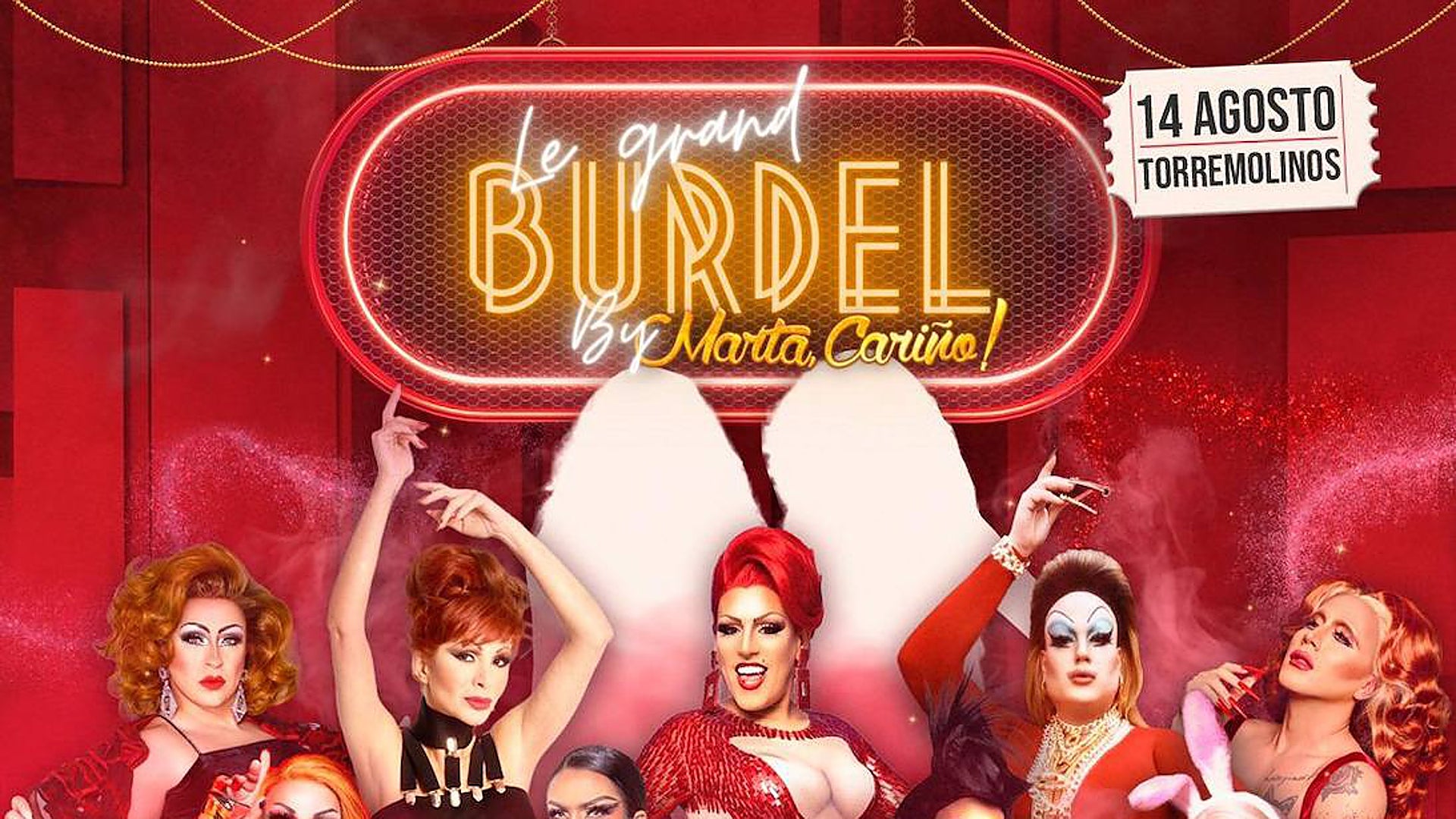 'Le Grand Burdel by Marta, Cariño!', el show de las reinas de 'Drag ...