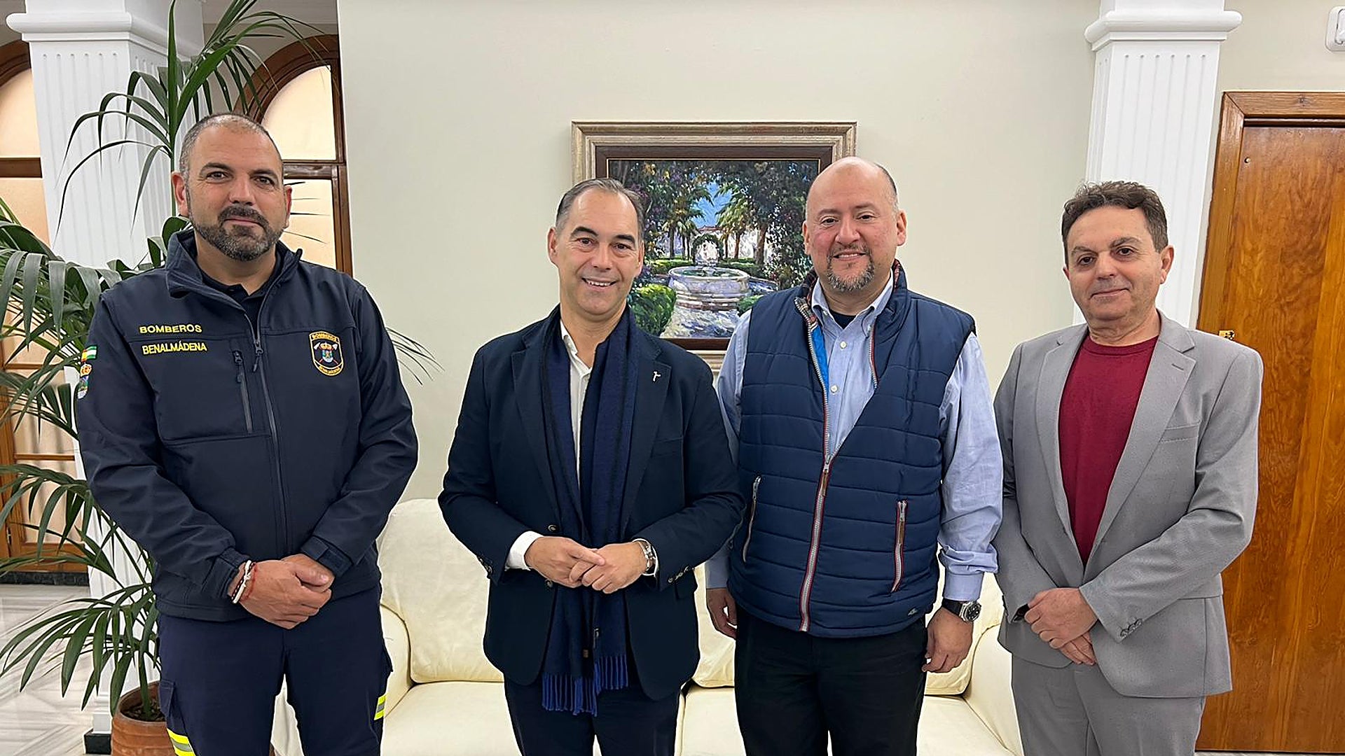 Benalmádena recibe a George Contreras, héroe en los atentados del 11-S ...