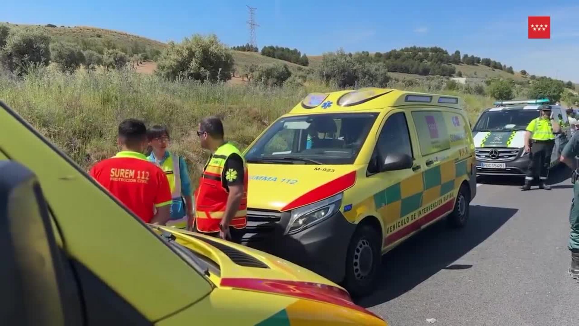 Muere un ciclista y otro herido grave tras ser atropellados en la M-209 ...