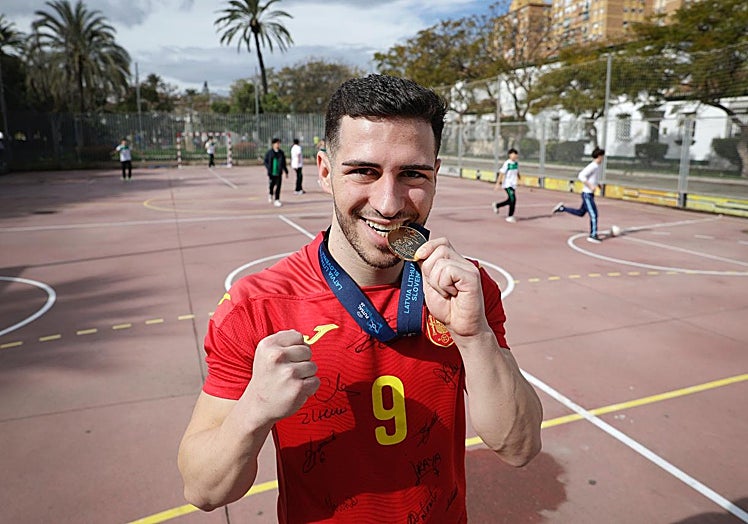 Pablo Ramírez, un oro europeo forjado en las calles de Huelin | Diario Sur