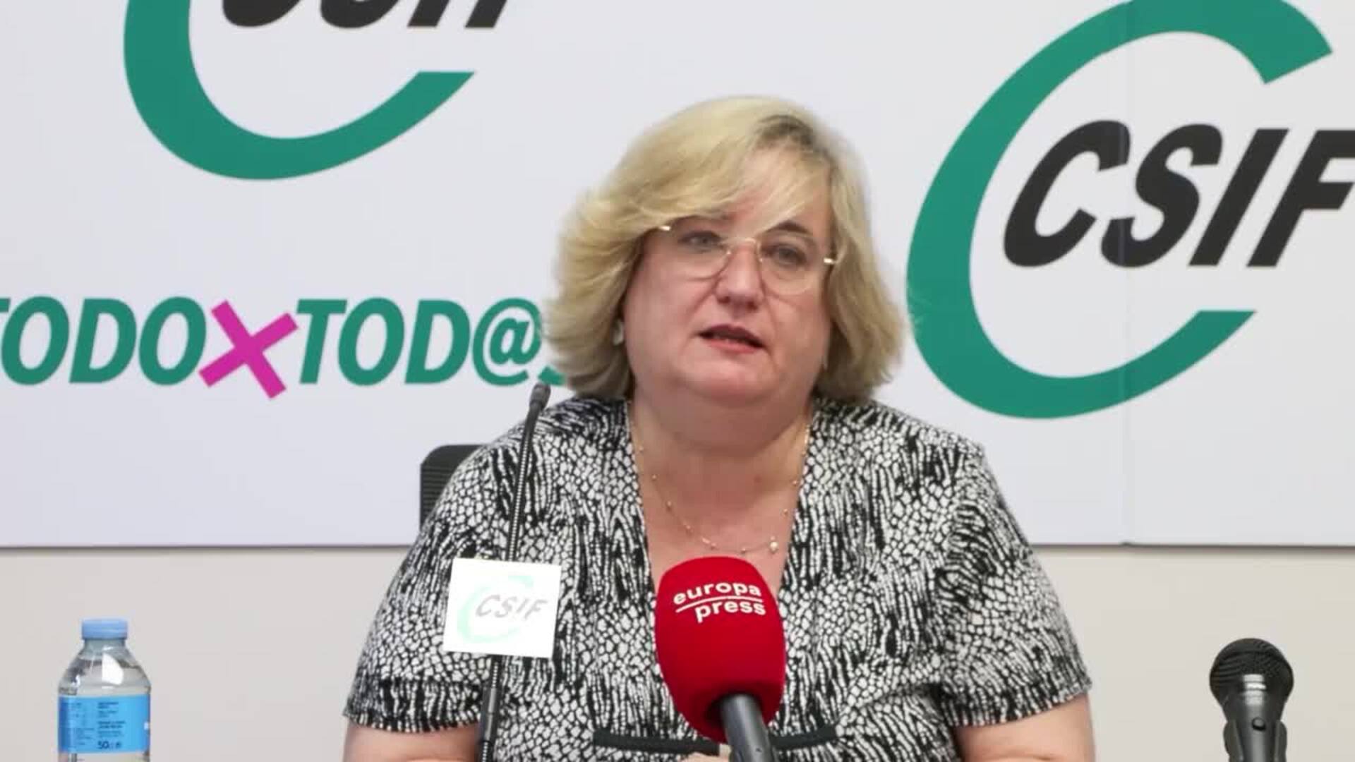 CSIF se concentrará ante la Administración desde el 11 de junio para ...