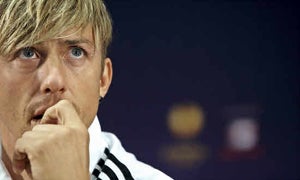 Guti se tatúa el nombre de su novia | Diario Sur