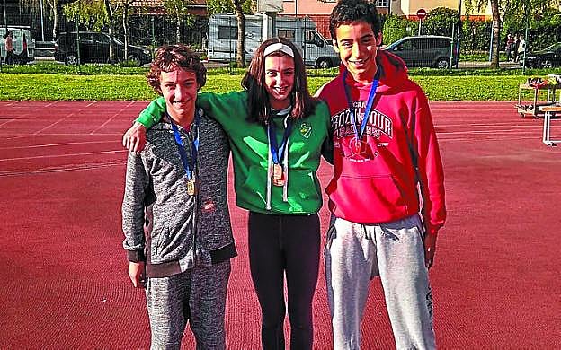 Varias medallas para los atletas locales en la primera jornada del ...