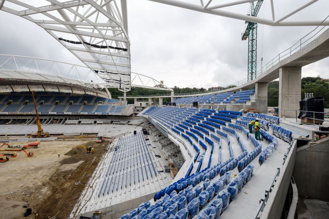 Fotos: Anoeta luce su nuevos asientos | El Diario Vasco