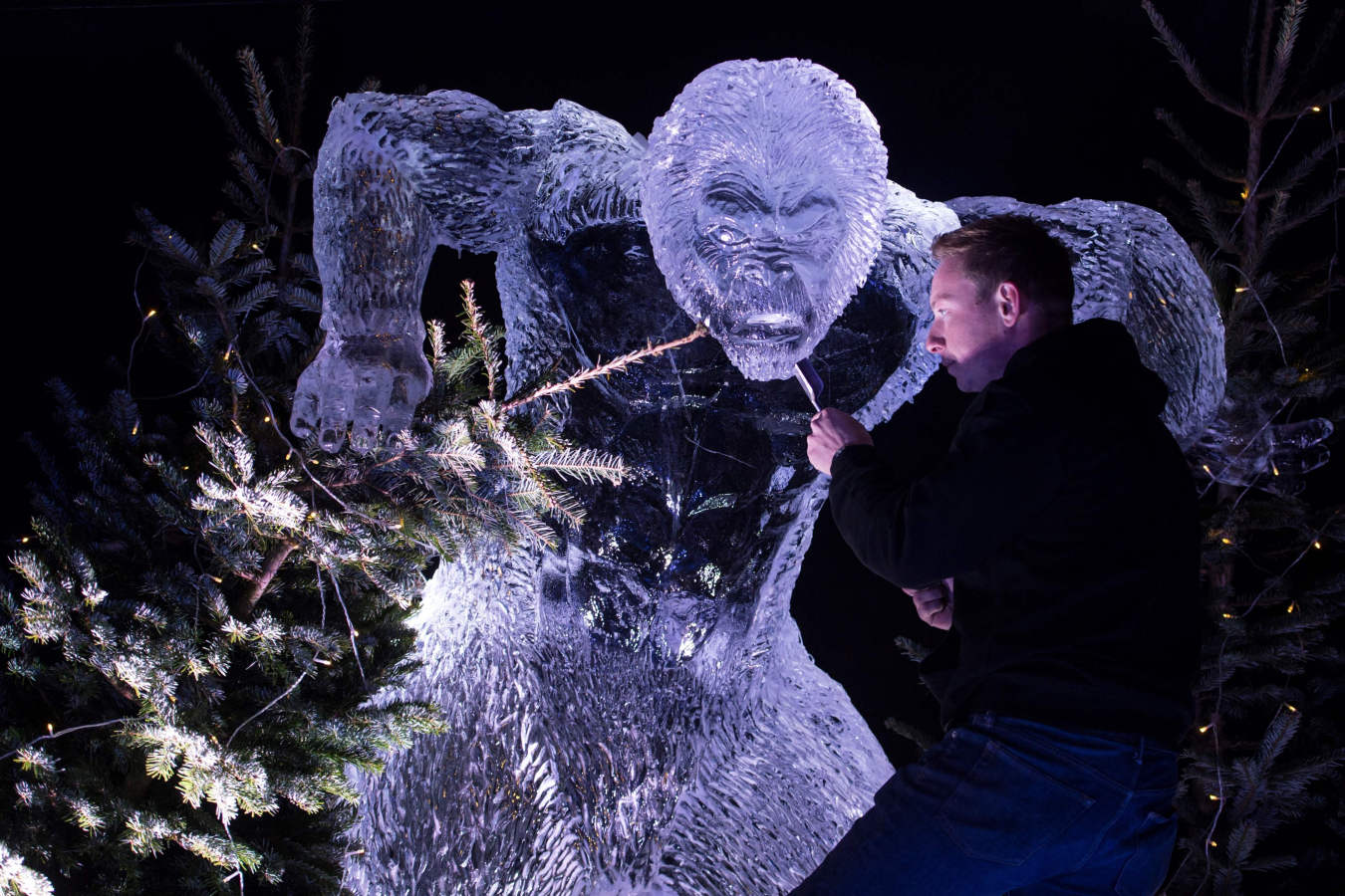 Fotos: Arte con hielo | El Diario Vasco