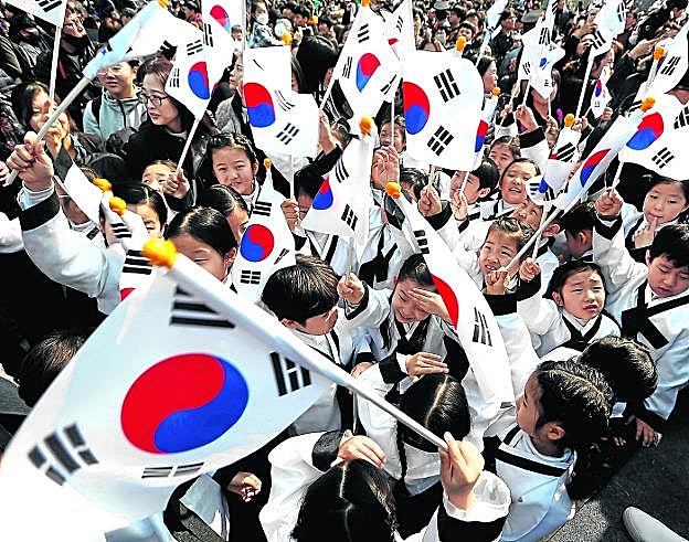 La primera Corea está de fiesta | El Diario Vasco