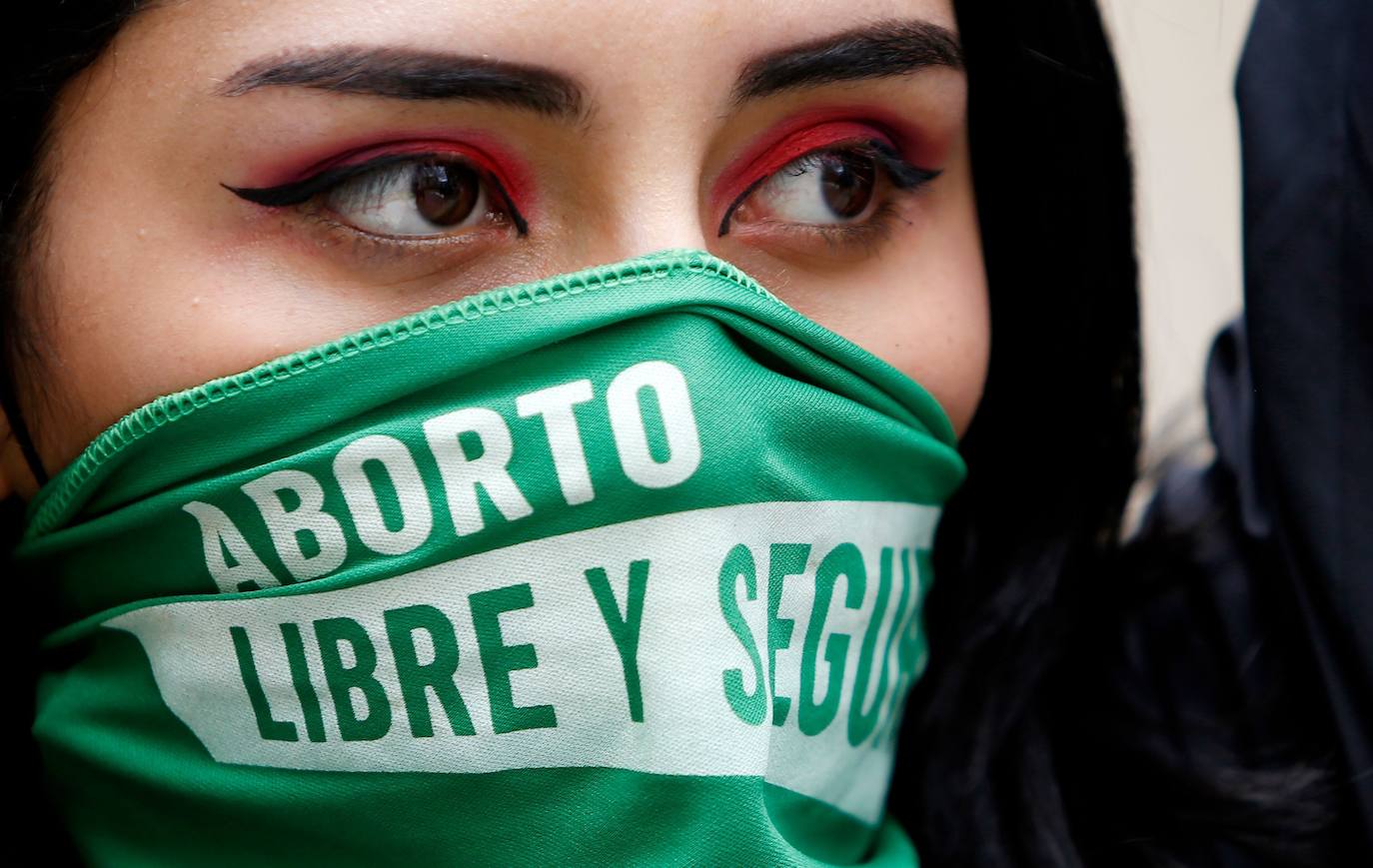Fotos: Protestas en favor del aborto en América Latina | El Diario Vasco