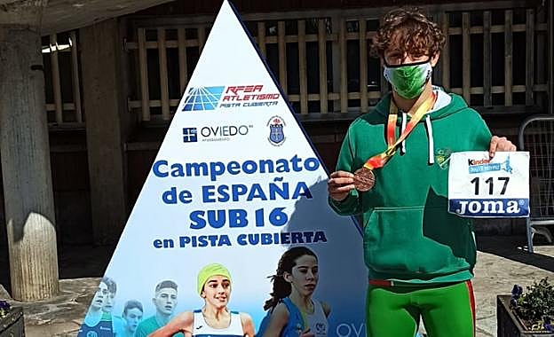 Mikel Campos se hizo con la medalla de bronce en el Campeonato de ...