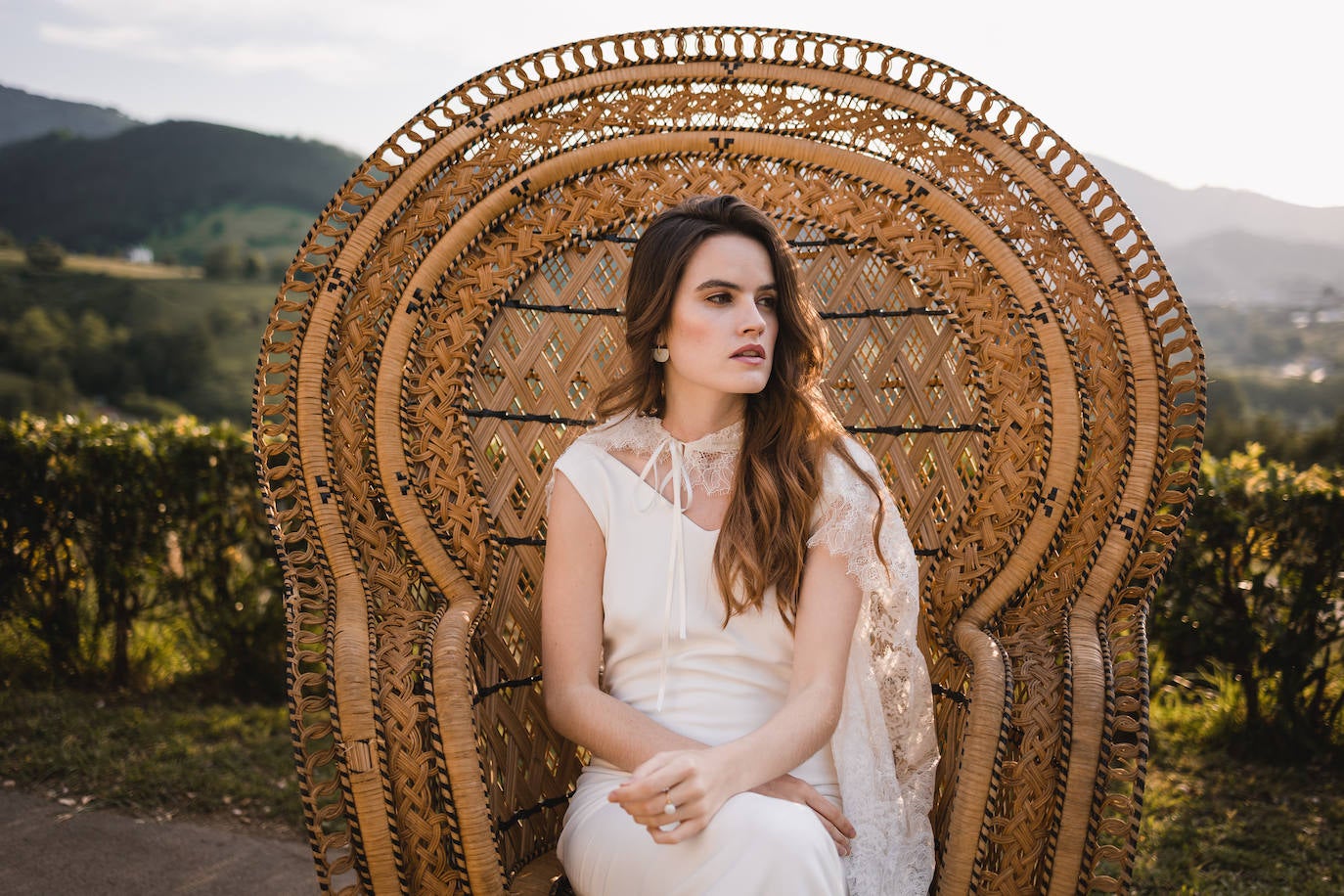 Fotos: El triunfo del minimalismo y la elegancia de esta novia ...