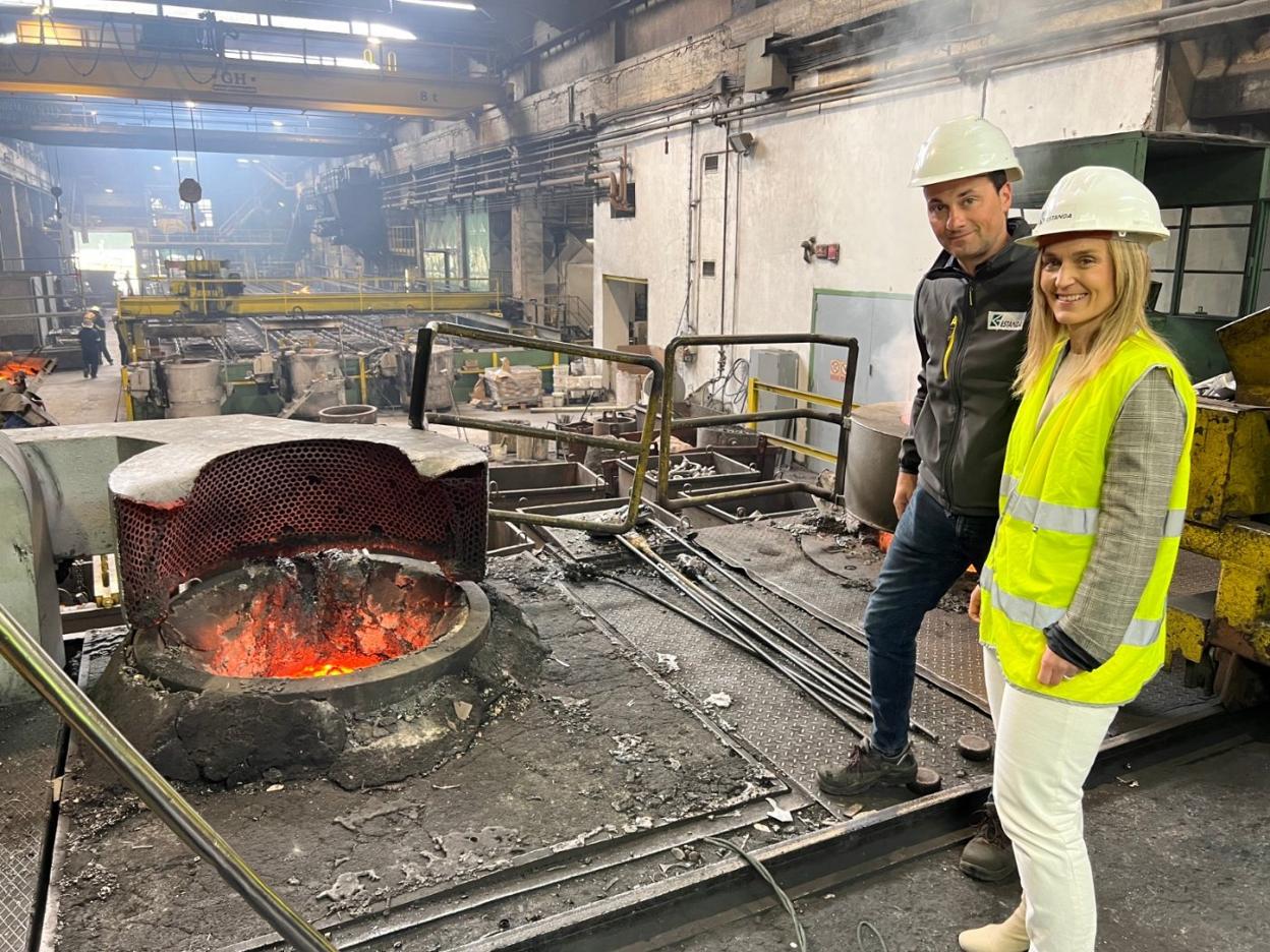 «El excedente de calor de los hornos de Estanda servirá para calentar el agua de duchas y ...