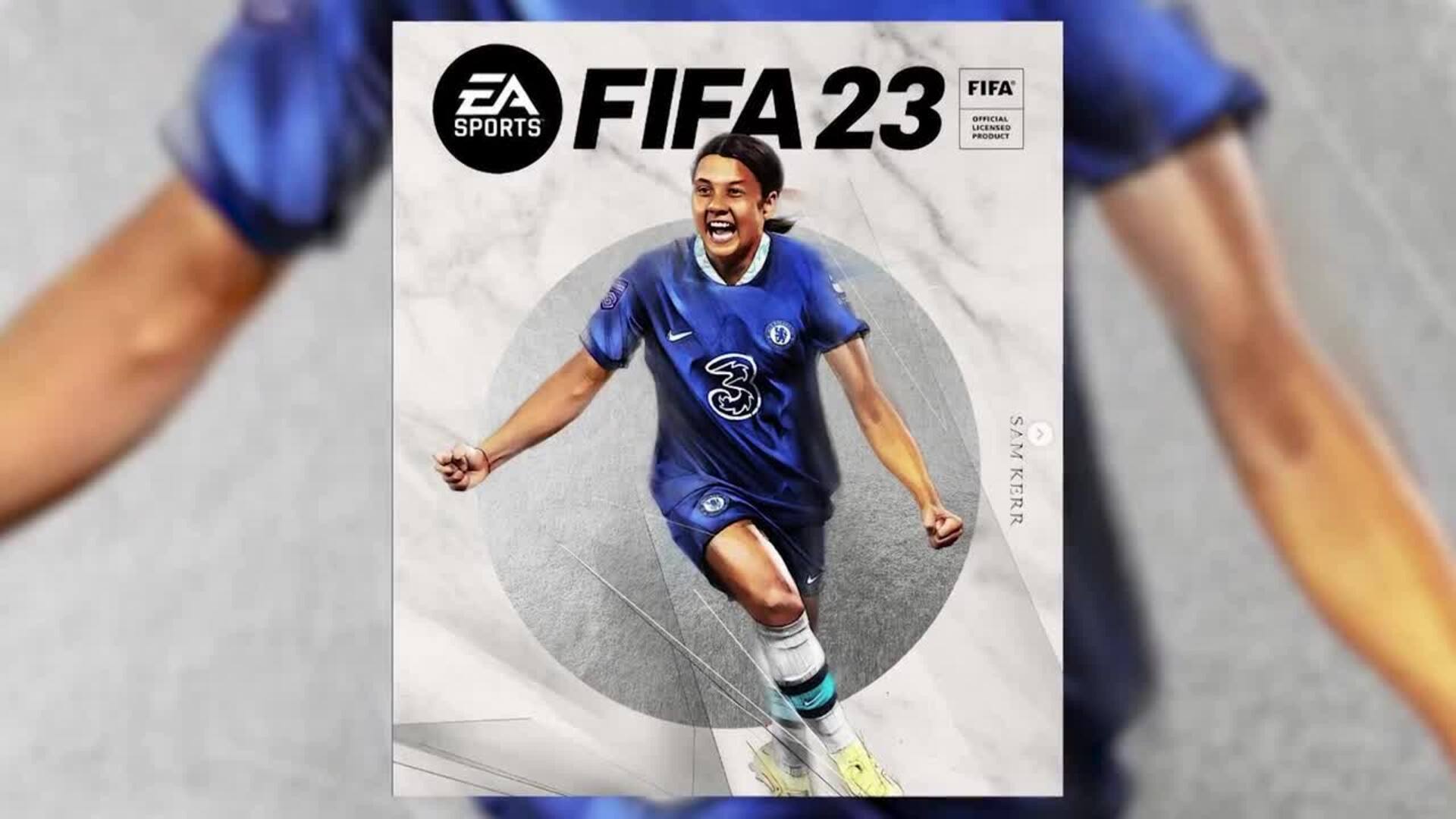 La futbolista Sam Kerr protagoniza la portada de FIFA 23 junto a Mbappé ...
