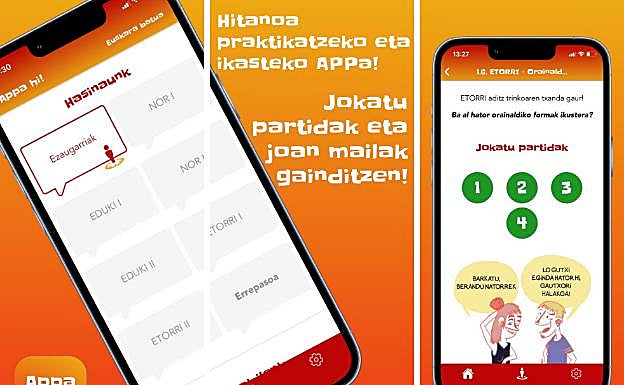 Appa hi!: Hitanoa bost astetan ikasteko aplikazioa | El Diario Vasco