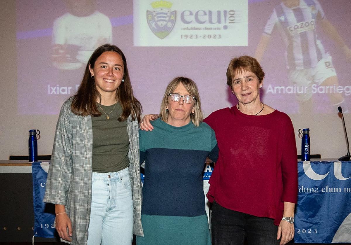 Andoain: Bastero trató el futuro del fútbol femenino | El Diario Vasco