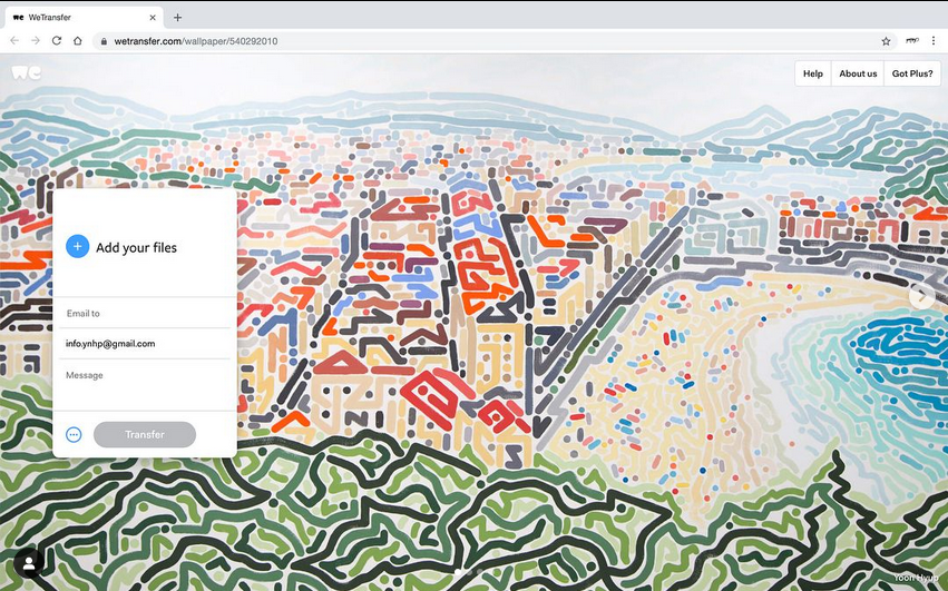 Así es la vista de Donostia que difunde WeTransfer en todo el mundo ...