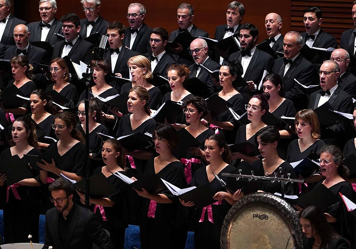 Concierto solidario del Orfeón Donostiarra con la Fundación Etiopía ...