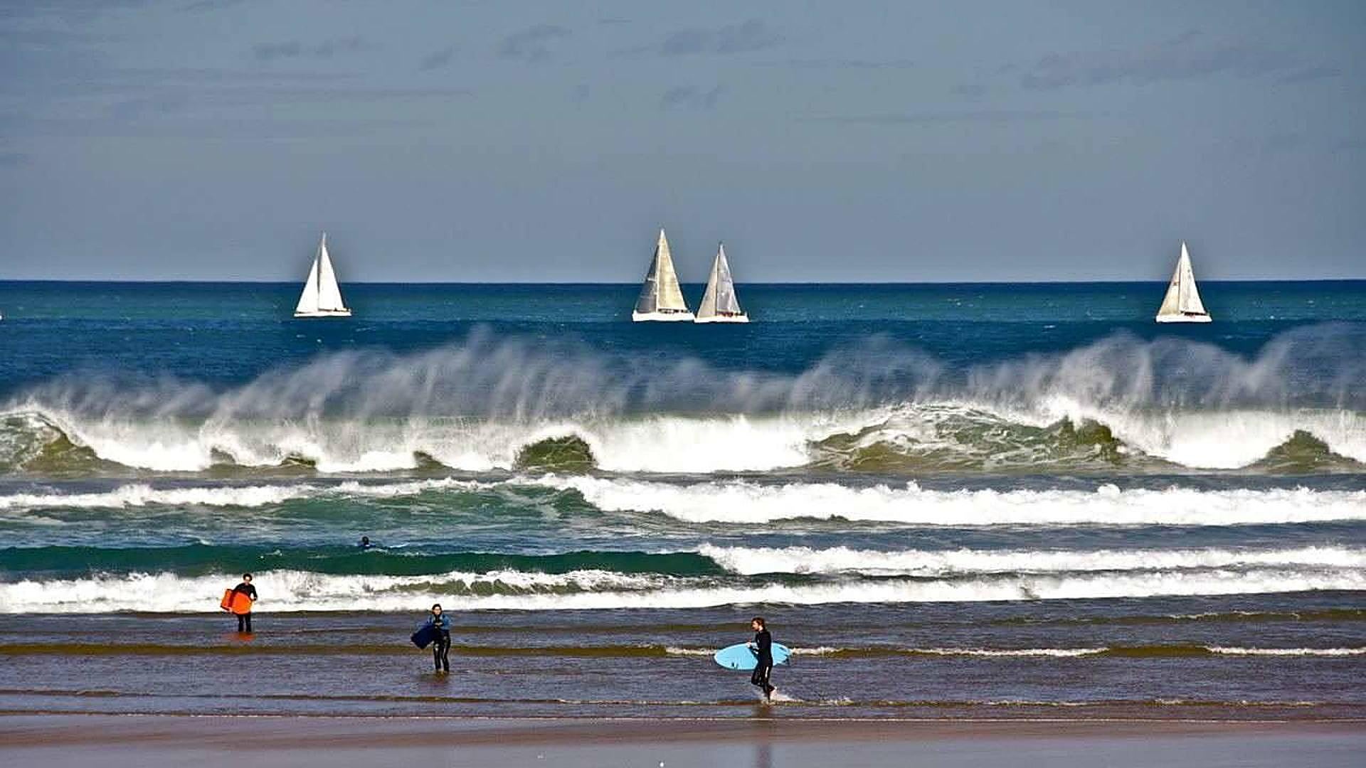 «Zarautz es el lugar perfecto para enseñar a surfear» | El Diario Vasco
