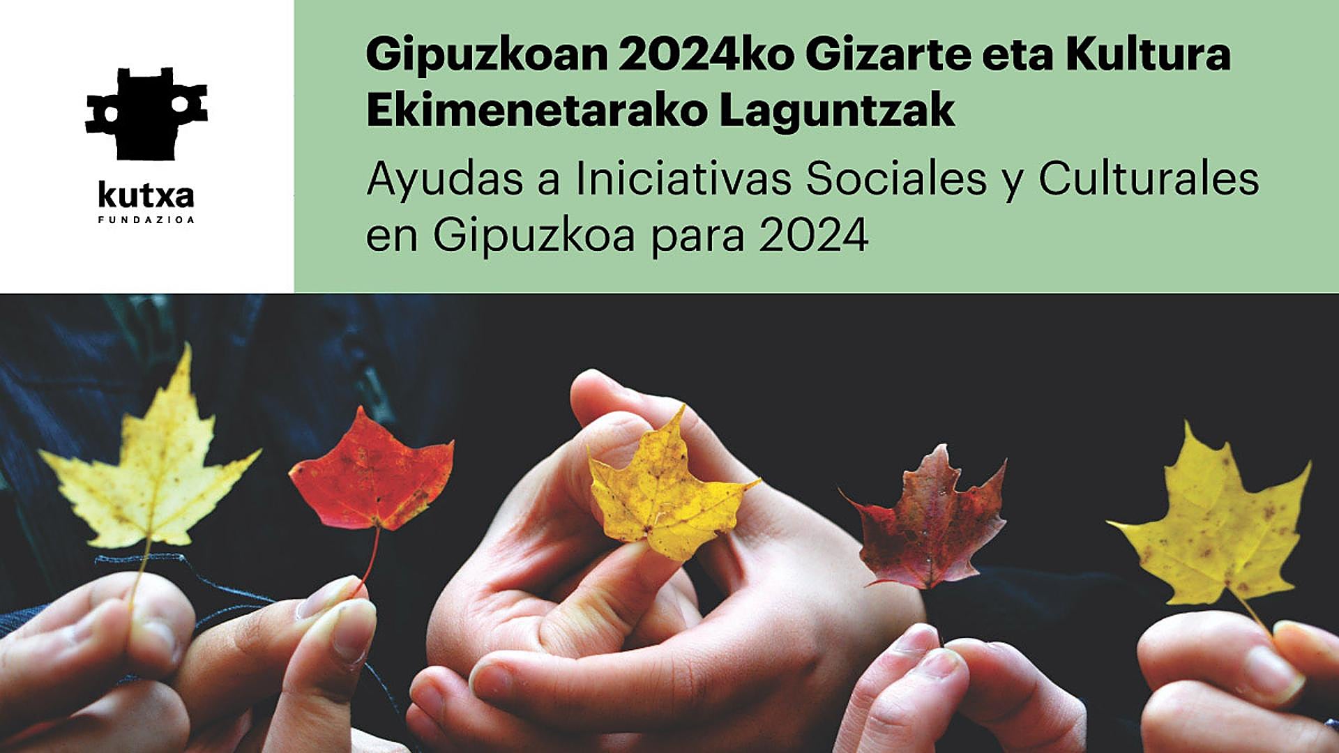 Kutxa Fundazioa anuncia una nueva convocatoria de ayudas a iniciativas ...